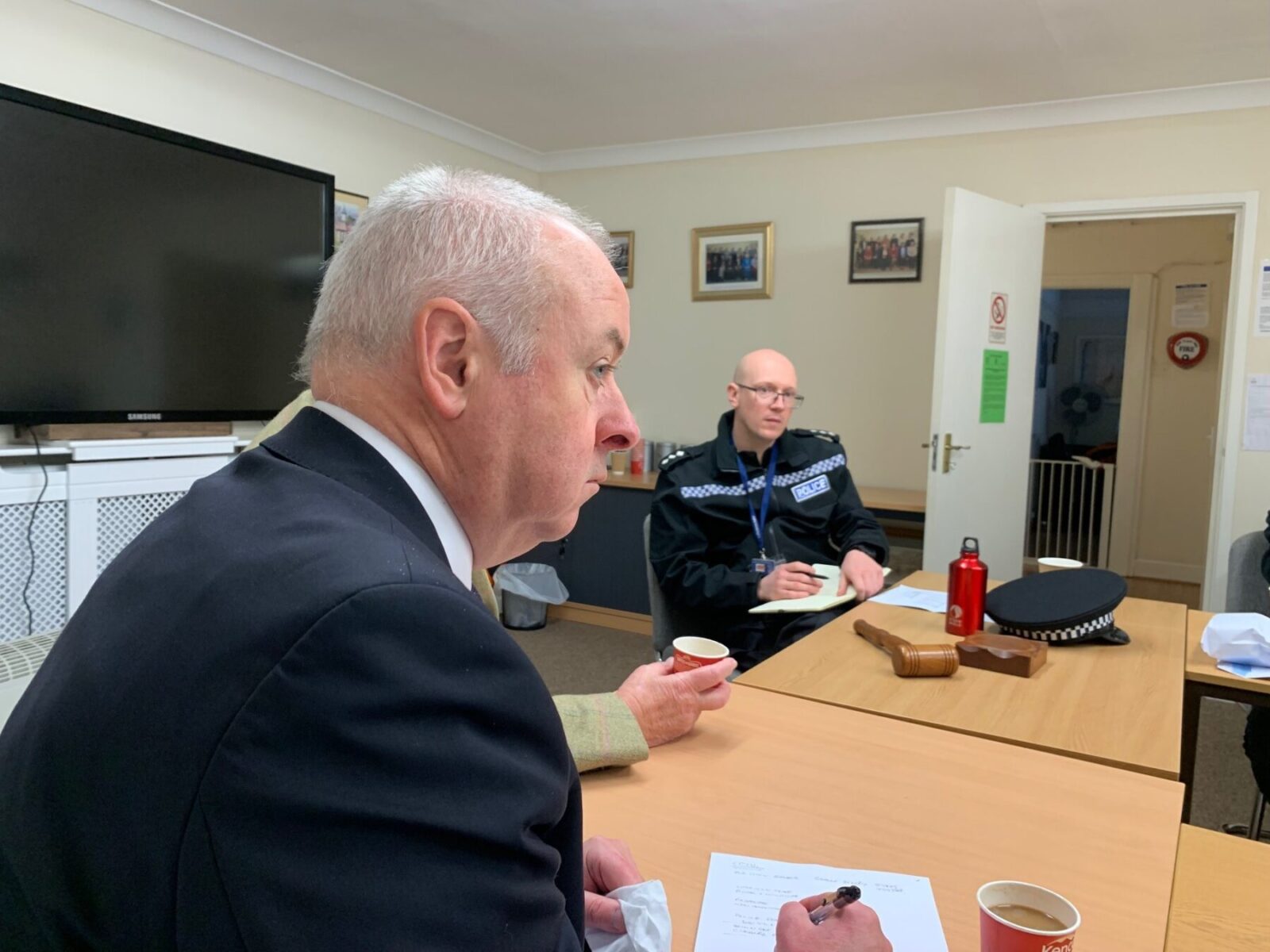 Commissioner meets with parish councillors to discuss local policing ...